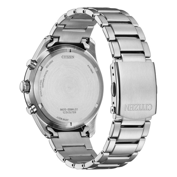 Citizen - Eco-Drive Steel Chrono Green Dial 43mm - CA4674-58X - 789678