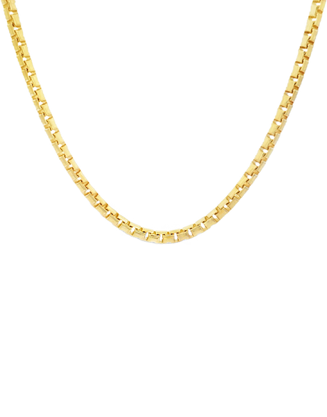 Gold Chain-10ct Yellow Gold 60cm Round Box Chain-785448
