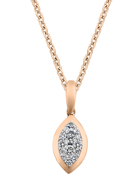 Diamond Pendant - White Gold Diamond Pendant - 764715 from Salera's